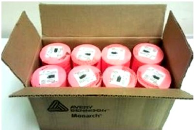 iGenuine Monarch 1136 RED Labels One Box | eBay