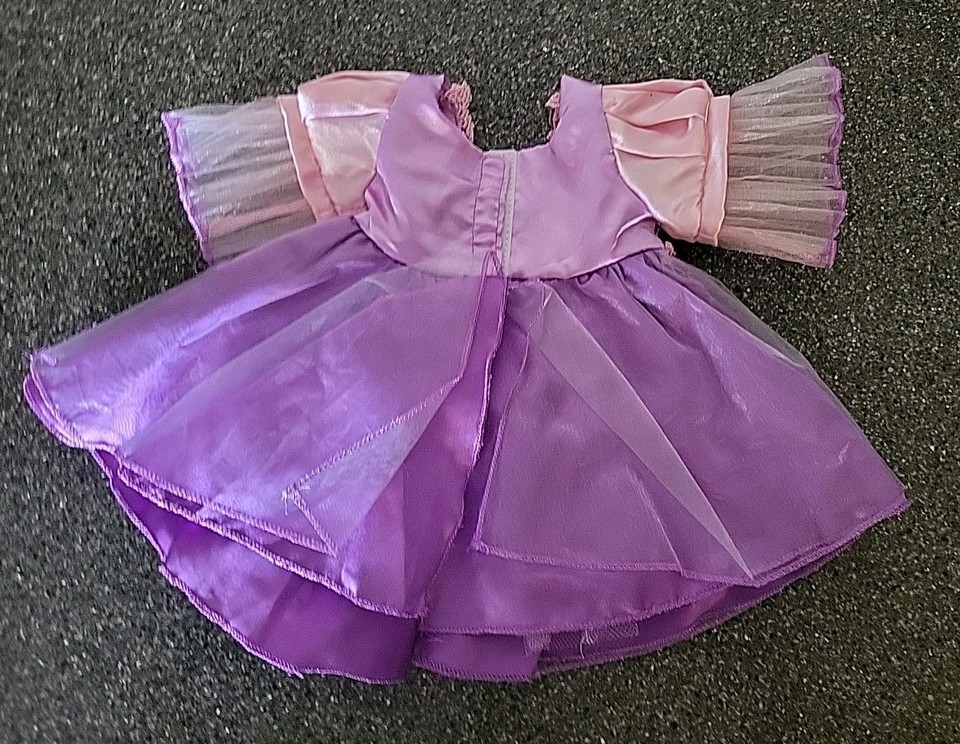 Build A Bear Workshop Disney Rapunzel Tangled Purple Dress Princess ...