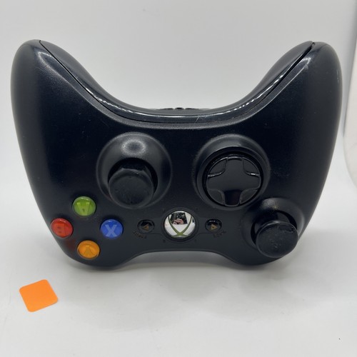 Official Microsoft Xbox 360 Black Wireless Controller OEM No Battery ...
