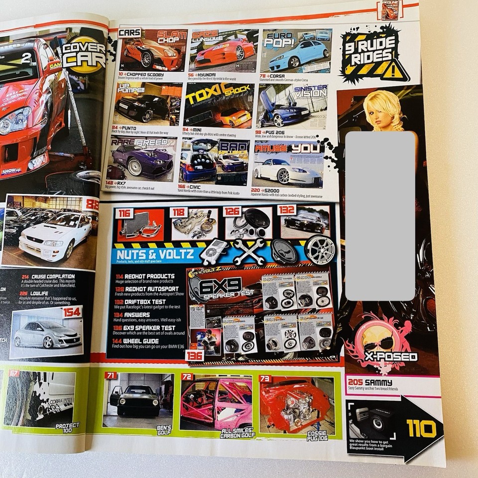 Redline Magazine April 2006 - Subaru - Corsa - Mini - Civic - Cheryl ...