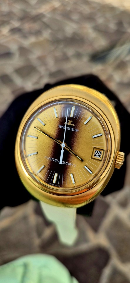 Jaeger Le Coultre Master Quartz Placcato Oro Ref. 23301 51 Gold Vintage ...