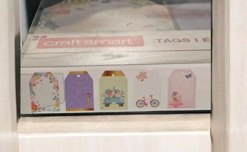 Craft Smart Gift Tags Floral Spring Assortment 50 Pcs 2.7"x 4.2 ...