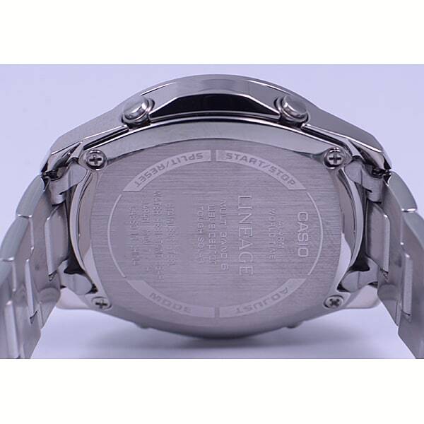 Casio Lineage LIW-M610D-2AJF Stainless Solar Radio Chronograph Men ...