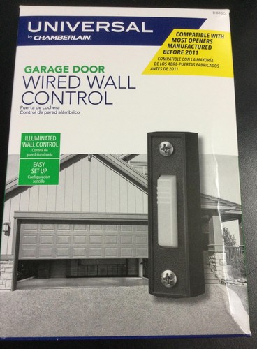 Universal Chamberlain DB100 Garage door Wired Wall Control Button (NEW ...