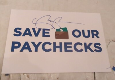 MIKE PENCE SIGNED AUTOGRAPH 2024 CAMPAIGN RALLY SIGN RARE VICE ...