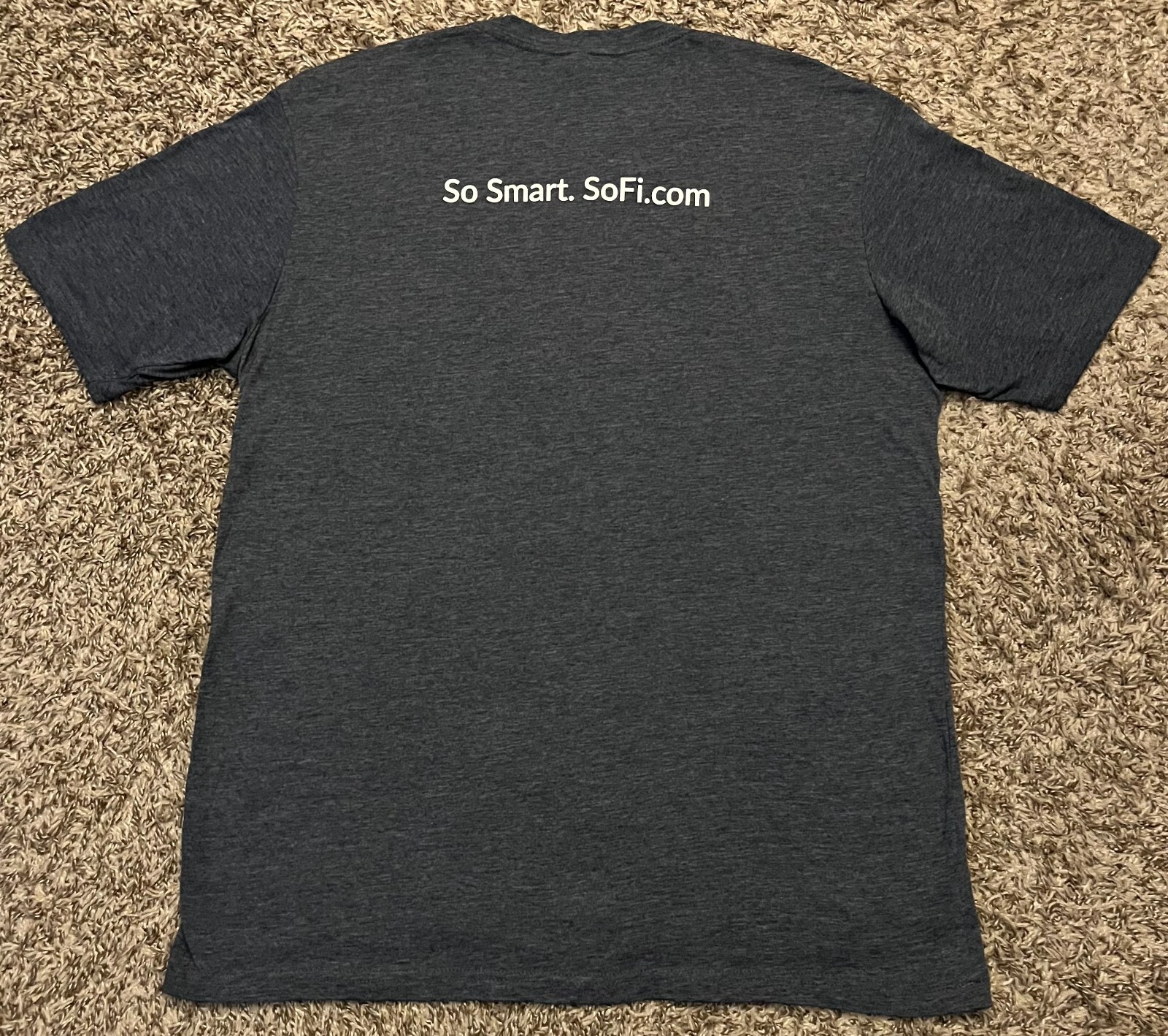 SoFi Official So Smart So SoFi.com Men's Gray T-Shirt… - Gem