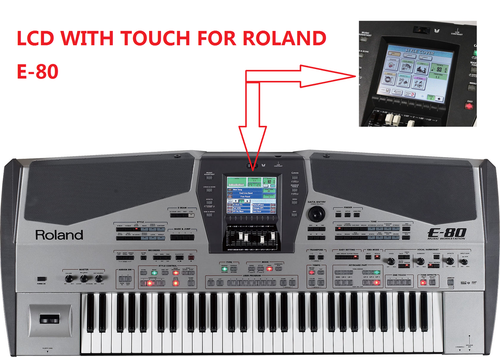 LCD Display With Touch Screen for Roland E80 E-80 Repair Replacement | eBay