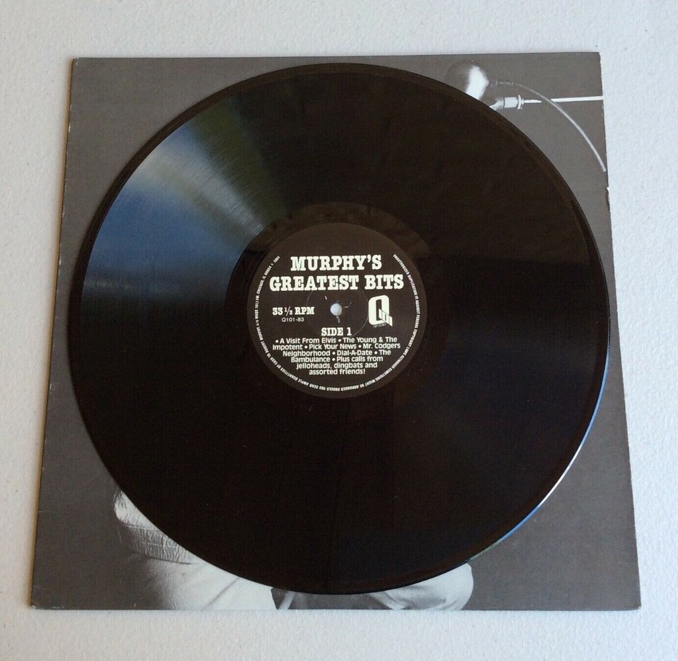 Murphy's Greatest Bits LP 1984 Comedy Record Murphy in the Morning Q101 ...