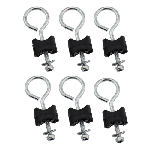 Trampoline Screw Circle Type 6 PCS Galvanized Steel Fixing Nut ...