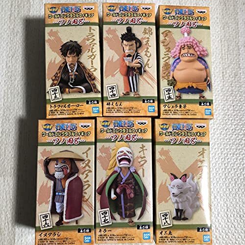One Piece World Collectable Figure Wano Japan Country 8 x all6 set WCF ...