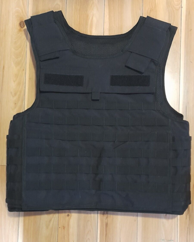 Security/Police Molle Stab-Bulletproof Vest NIJ IIIA P- Carrier w Test ...