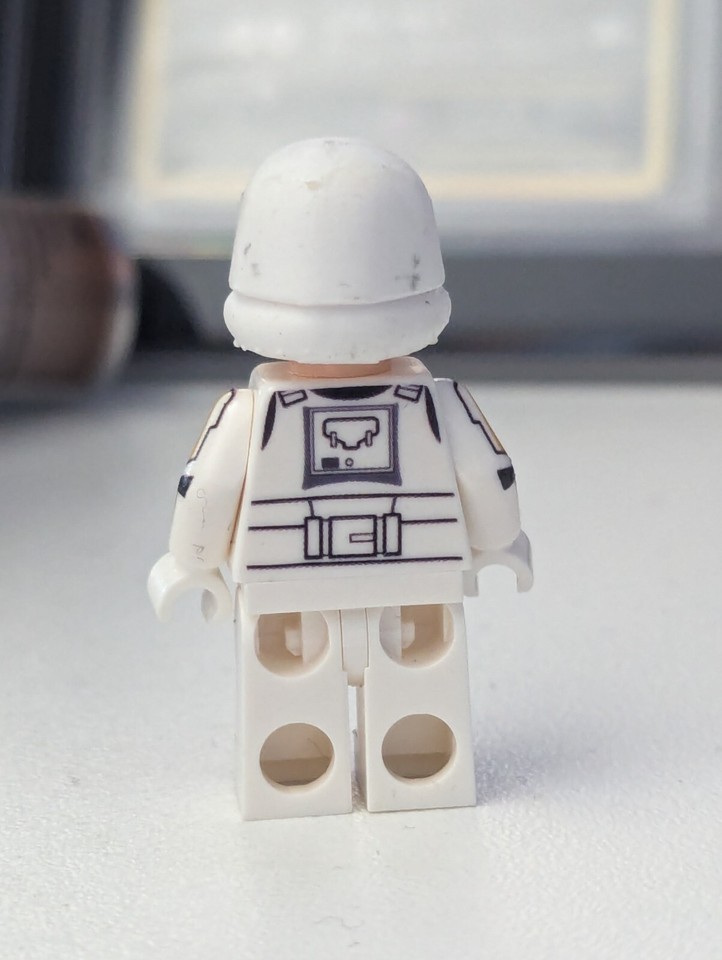 Lego Star wars 327th Star Corps/Yellow TK Trooper Decaled Minifigure | eBay