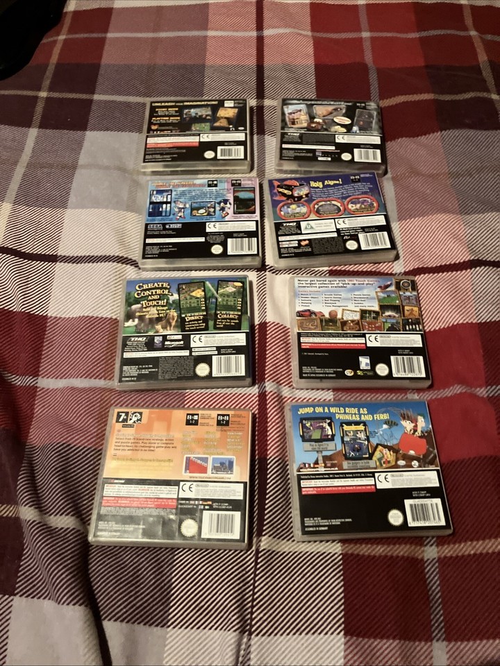 Nintendo DS Games Bundle SpongeBob Sonic Toy Story 3 Cars Zoo Tycoon ...