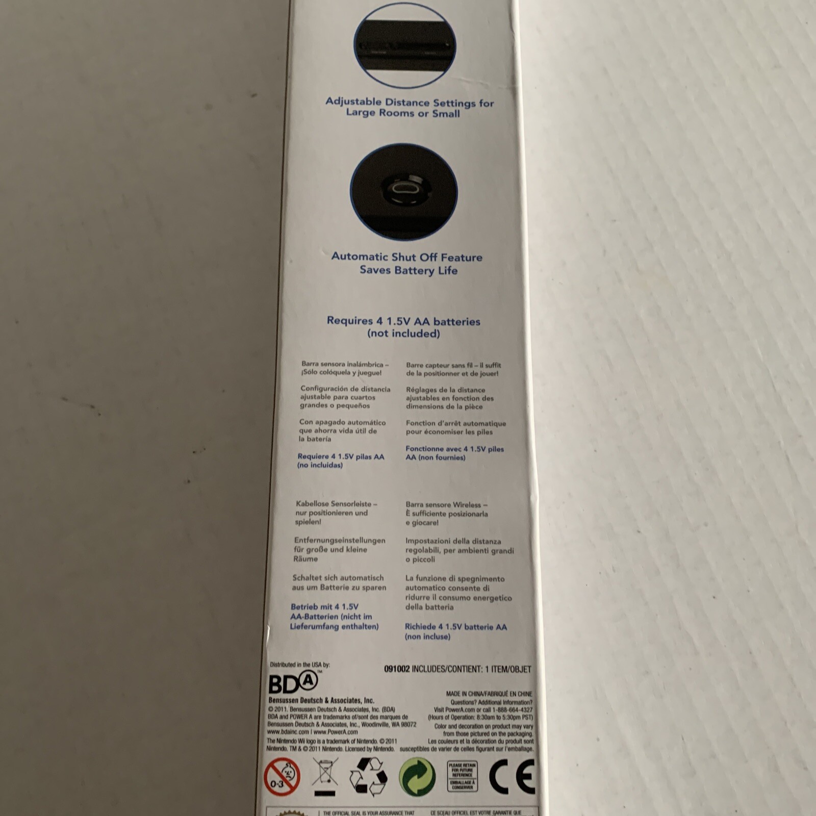 Power a Ultra Wireless Sensor Bar for Extended Play Range of Nintendo ...