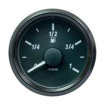 VDO Computers Singleviu 52mm (2-1/16 Inch) Fuel Level Gauge-Euro ...