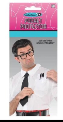 Pocket Protector Instant geek Nerd Halloween Costume Prop | eBay