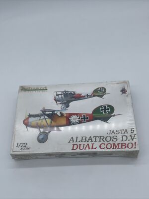 Albatros D.V Jasta 5 Dual Combo Eduard Limited Edition 1/72 Scale NEW ...