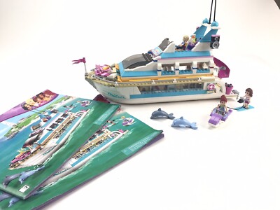 41015 LEGO Friends Complete Friends Dolphin Cruiser Ship Boat ...