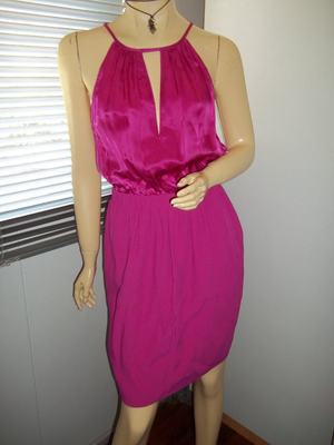 New WITCHERY "Dewberry" Hot Pink Dress - Size 10 - $169.95 | eBay Australia