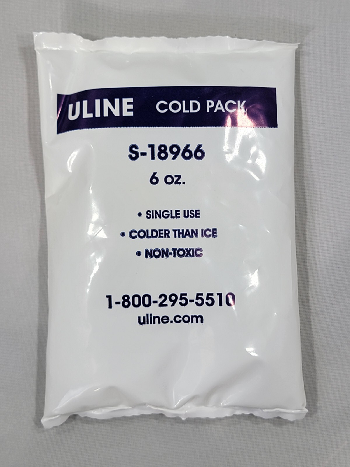 LOT of 8 Glacier & Uline Gel Ice Packs: Gel Refrigerant Cold packs for ...