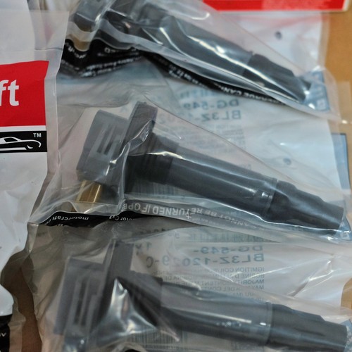 6X GENUINE Motorcraft DG549 Ignition Coil & SP580 Spark Plug For Ford ...