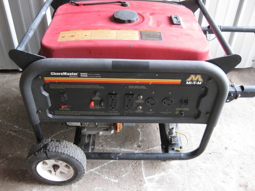 Mi-T-M CHORE MASTER 6000 Watt Generator GEN-6000-0MM0 | eBay