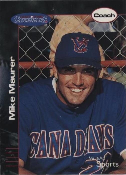 2002 MultiAd Sports Vancouver Canadians - Mike Maurer #41 (RC) for sale ...