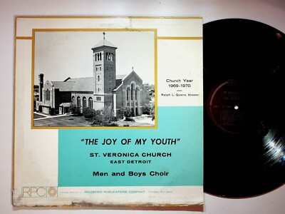 Eastpointe Detroit MI St Veronica Church Joy Of Youth Christian Vinyl ...