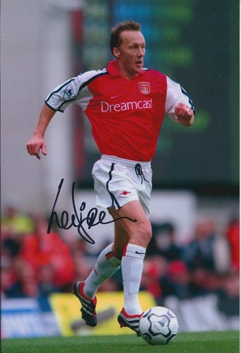 Lee DIXON Signed Autograph 12x8 Photo AFTAL COA ARSENAL Legend ...
