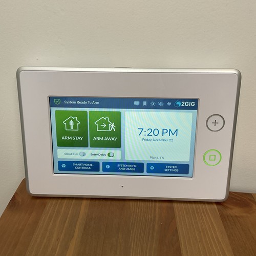 2GIG-GC3-345 Touch Screen Security Alarm Control Panel | eBay