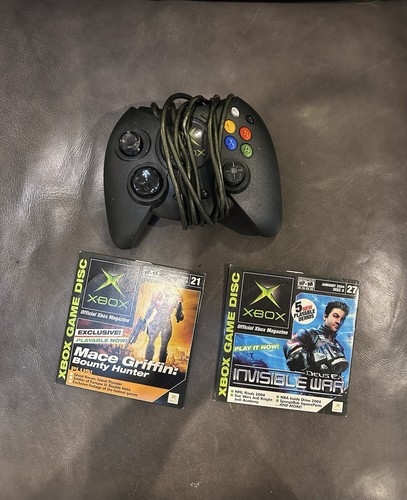 Original Used Xbox Controller With Demo Discs! | eBay