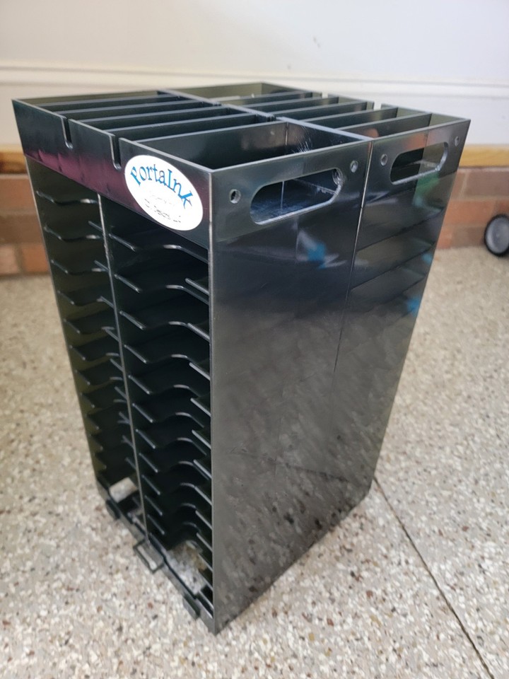 48 Slot Carousel Ink Pad Storage Caddy Organizer Holder PortaInk CDJ ...