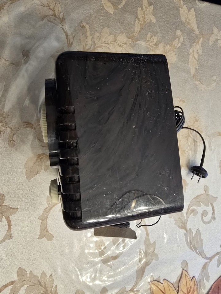 1948 Tele-Tone Model 165 Styrene Plastic Tube Radio Working for Parts ...