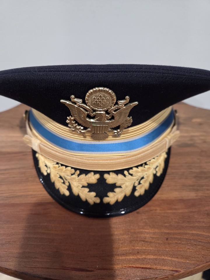 Kingform Blues US Army Field Grade Officer Service Cap ASU Military 7 1 ...