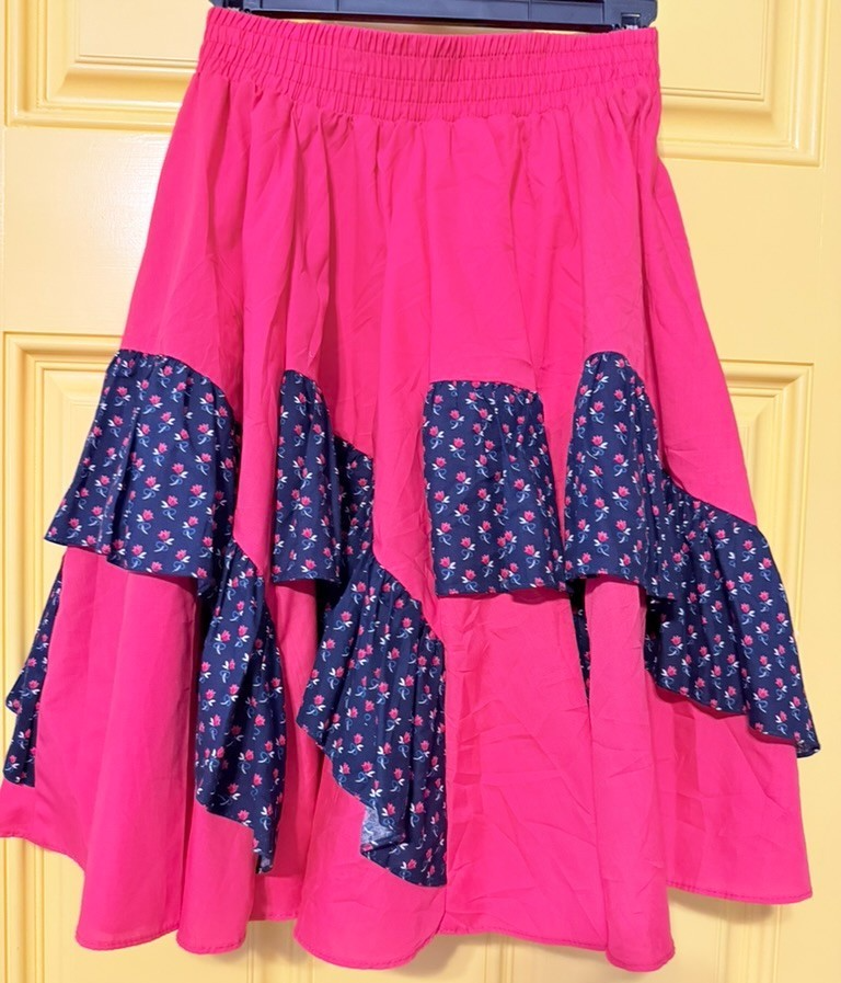 Square Up Fashions Square Dance Skirt Two Step Partners Please | eBay UK