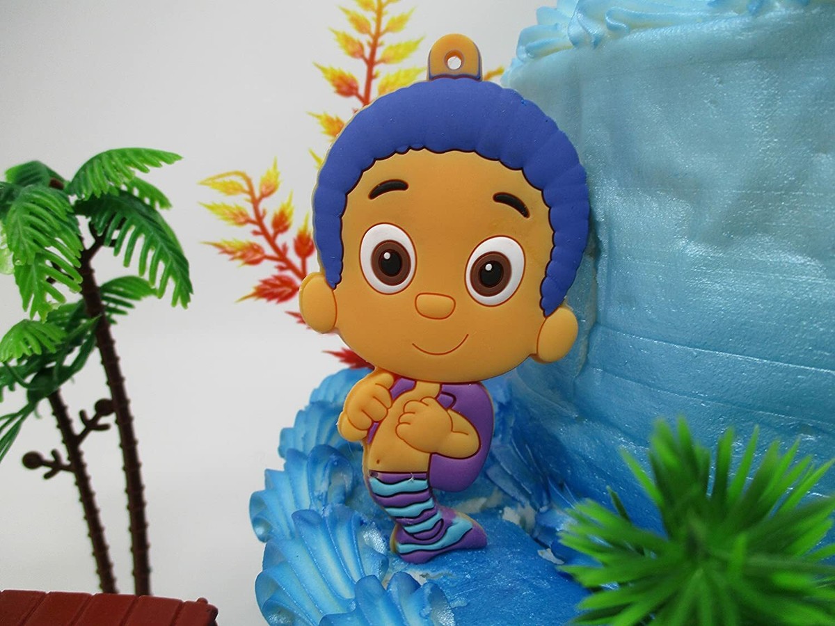 Adornos Comestibles Para Cupcakes De Bubble Guppies Imagen Comestible