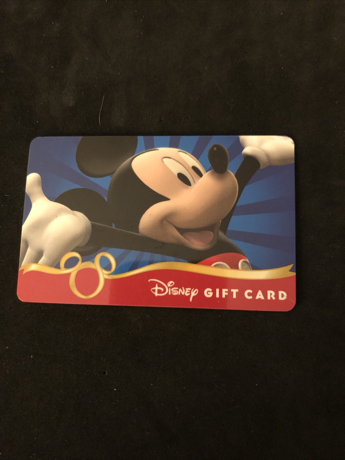 Disney Gift Card Mickey Mouse .Rare. Card has no value. | eBay