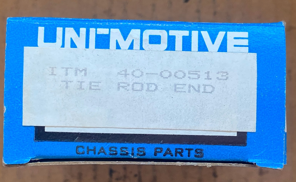 Unimotive LH Outer Tie Rod End - #40-00513 / 48640-U0100 - Fits Nissan ...