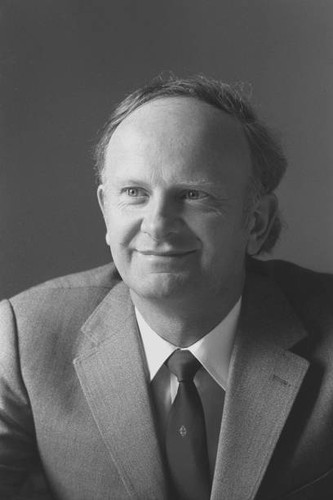 Portrait of Geoffrey Forster, managing director of John Hadlan- 1972 ...