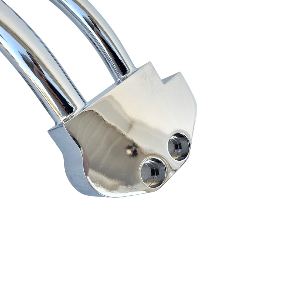 Chrome Mini Sanden SD7 7176 Style AC Compressor R134 Serpentine With ...