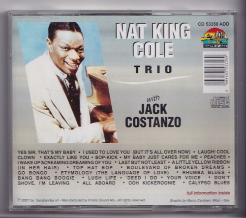 Nat King Cole - With Jack Costanzo (2001) for sale online | eBay
