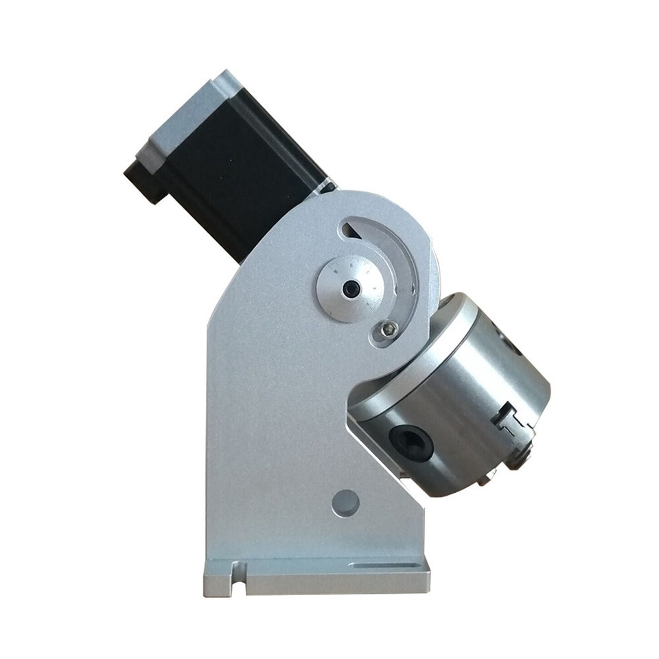 Raycus QB 30W Fiber Laser Marking Machine Rotary Axis For Metal Steel ...