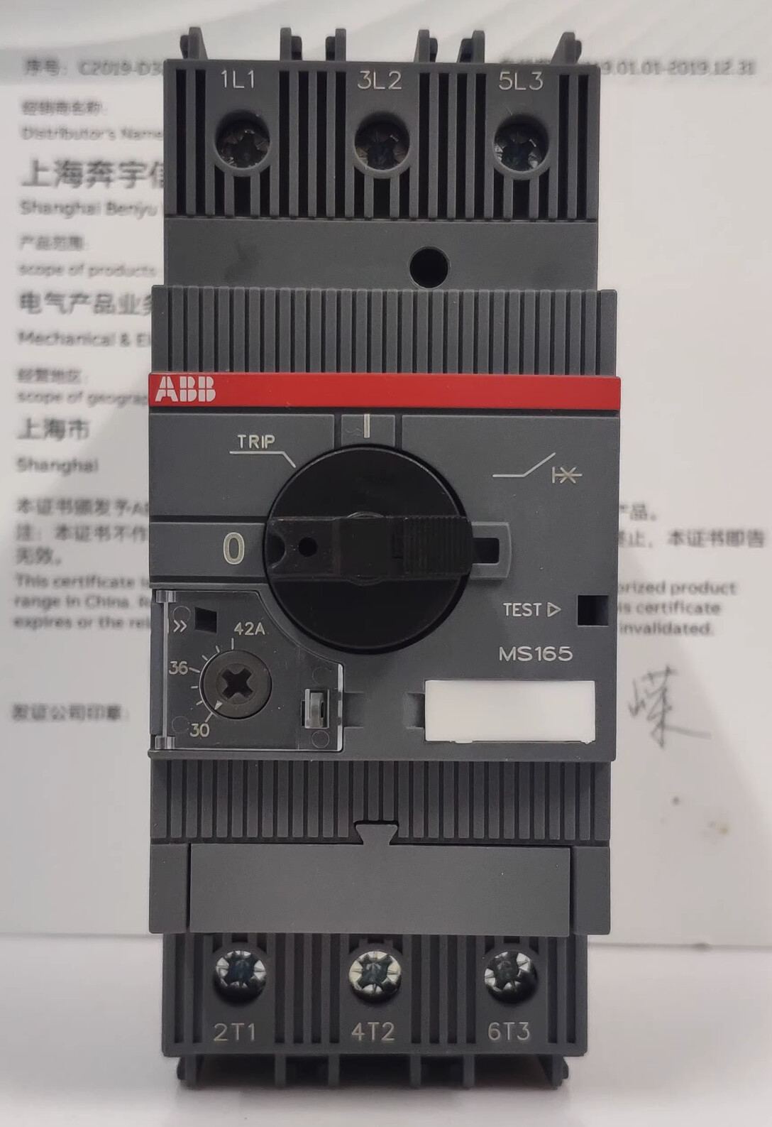 ABB Motor Protector Circuit Breaker MS165-42 | eBay