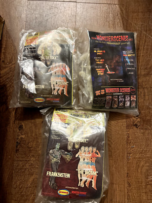 MOEBIUS AURORA Monster Scenes Custom Model Builder Kits NEW Make n take ...
