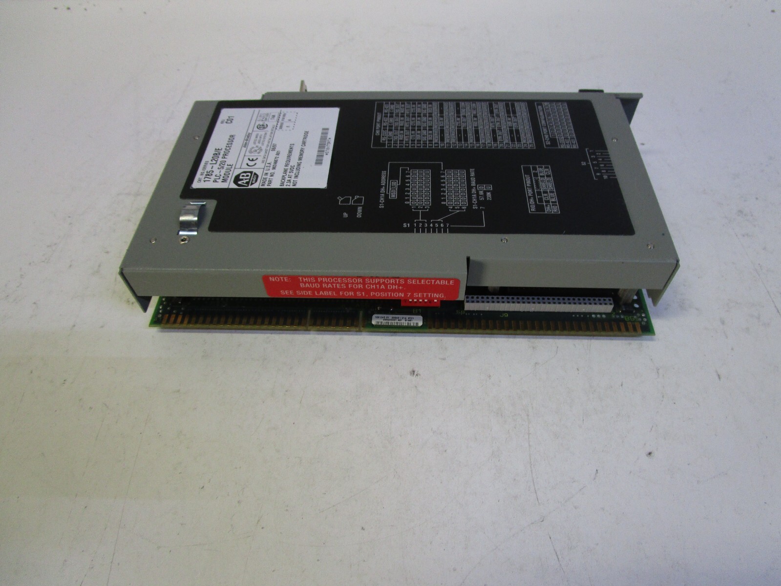 ALLEN BRADLEY 1785-L20B/E SER E PLC-5/20 PROCESSOR MODULE - USED - FREE ...
