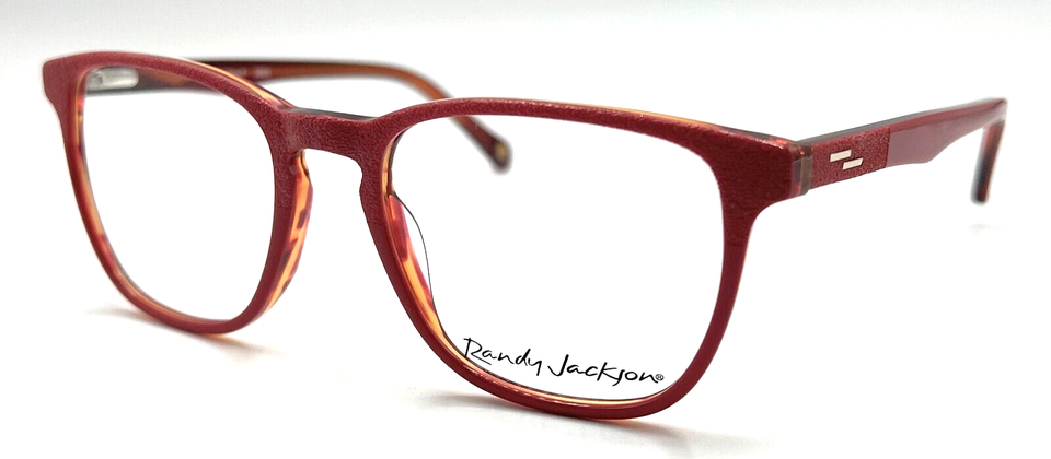RANDY JACKSON - 3053 162 51/18/145 - RED - NEW Authentic MEN EYEGLASSES ...