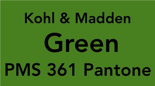 Kohl & Madden Printing Ink PMS 361 Pantone Green 7 oz. can | eBay