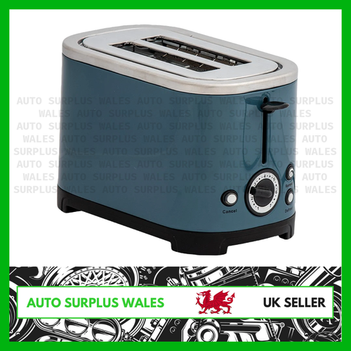 Quest Rocket 2-Slice Low Wattage Toaster Slate Stainless Steel Caravans ...