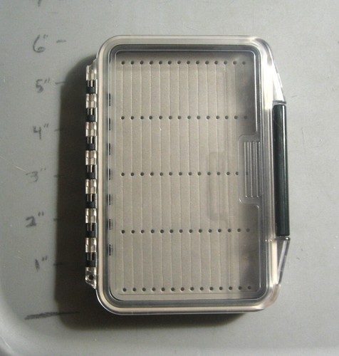 Waterproof Fly Box-Slit Foam insert (Tube fly style)-Deep Style-Light ...