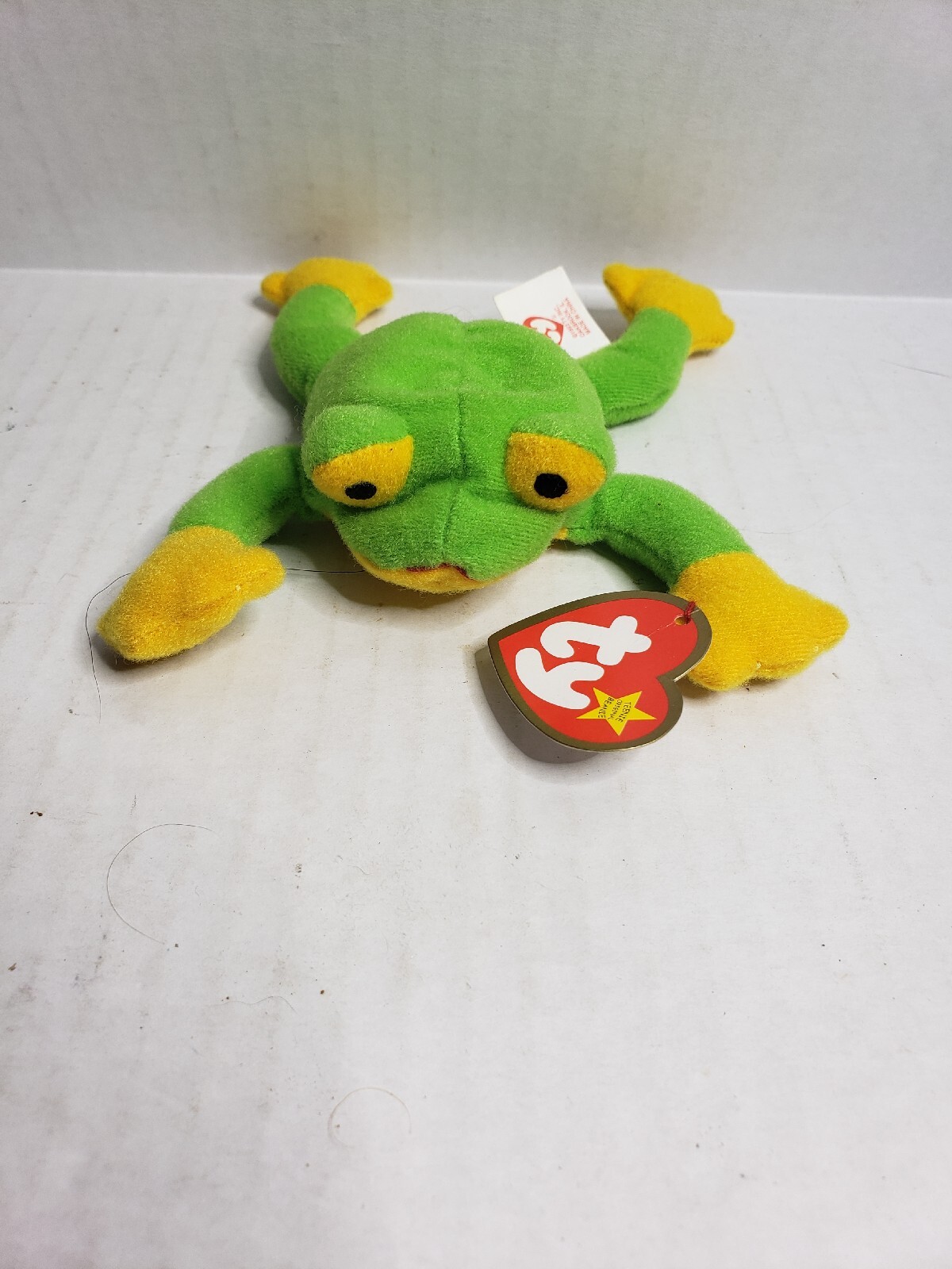 TY Teenie Beanie Babies Smoochy The Frog Plush McDonalds Vintage 1993 ...
